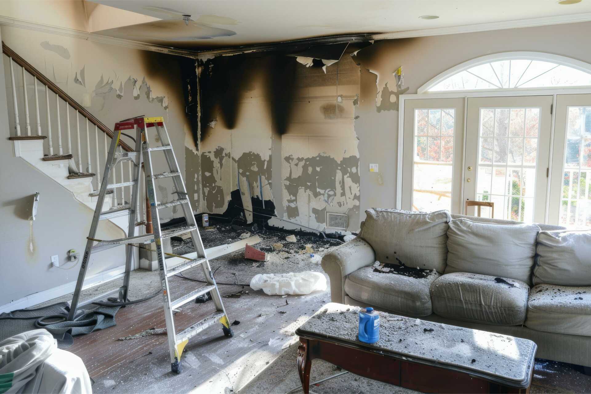 What Are Quick Solutions Essential for Soot-Damaged Walls? | Best Cleanup
